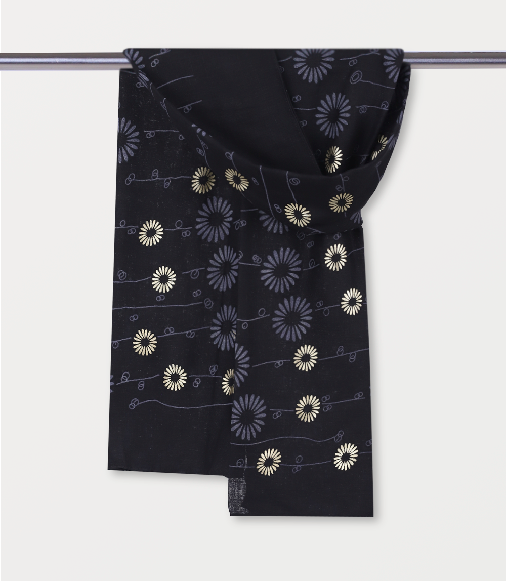 Women Scarf-BLACK – Borjan