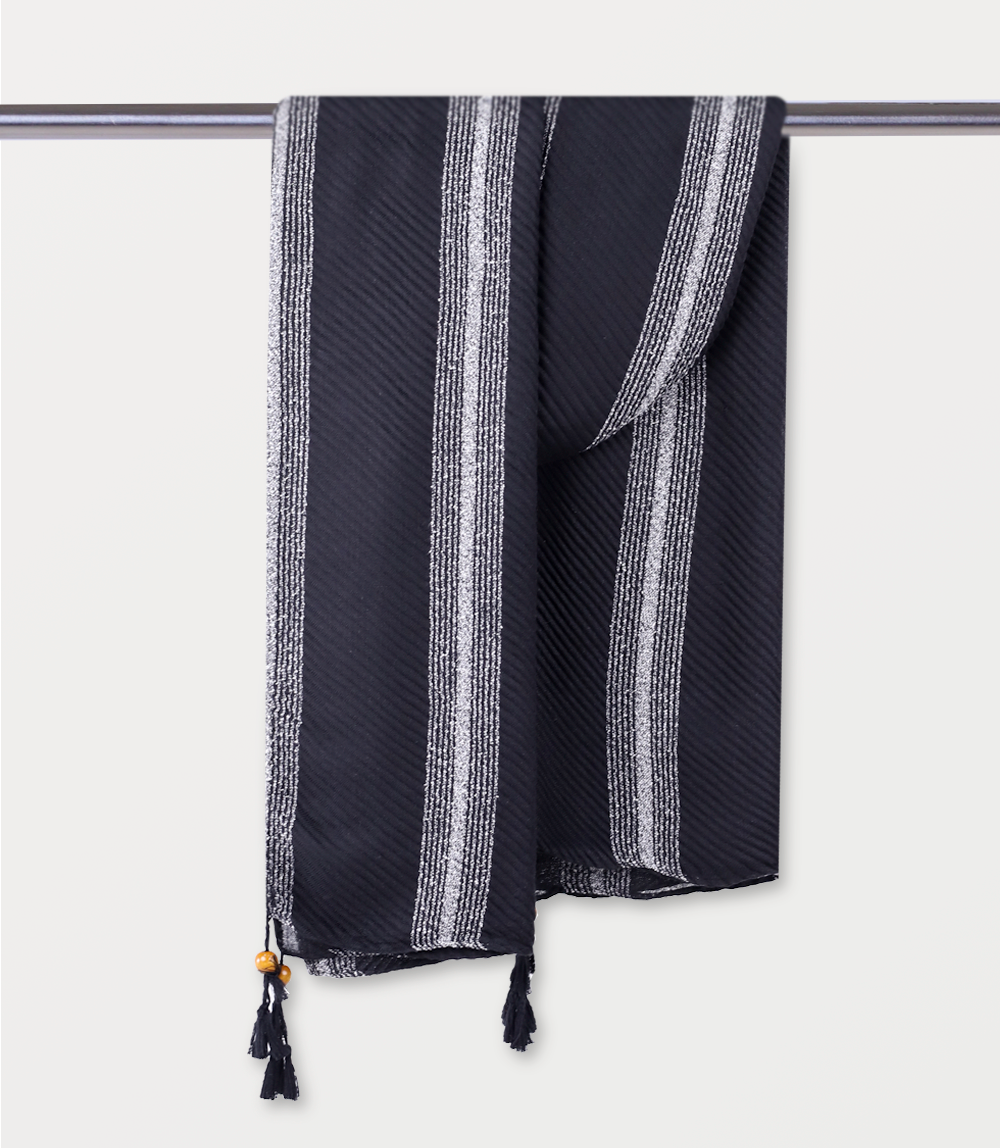 Women Scarf-BLACK – Borjan